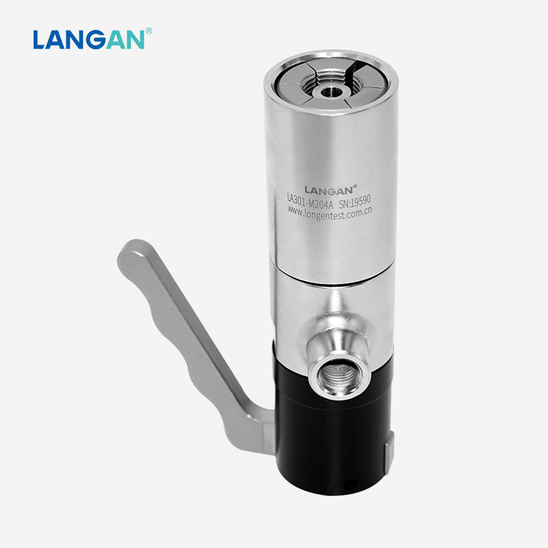LANGAN® LA301 leak test quick connector for testing of components with ...