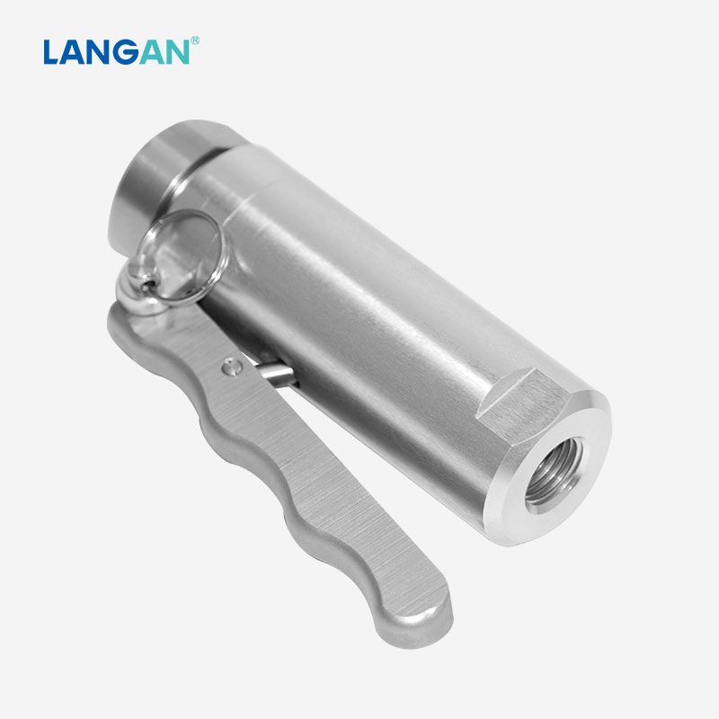 LANGAN® LA802 quick connector for leak, vacuum test of straight tube ...